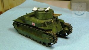 Japanese Blitzkrieg – Type 89 Medium Tank (八九式中戰車) approaching Shanghai ...