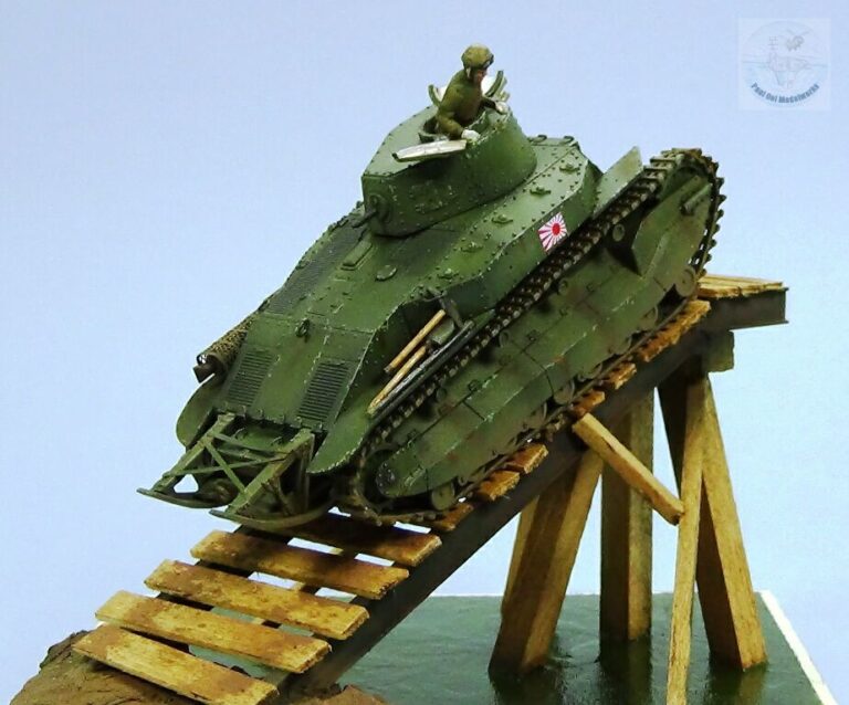 Japanese Blitzkrieg – Type 89 Medium Tank (八九式中戰車) approaching Shanghai ...