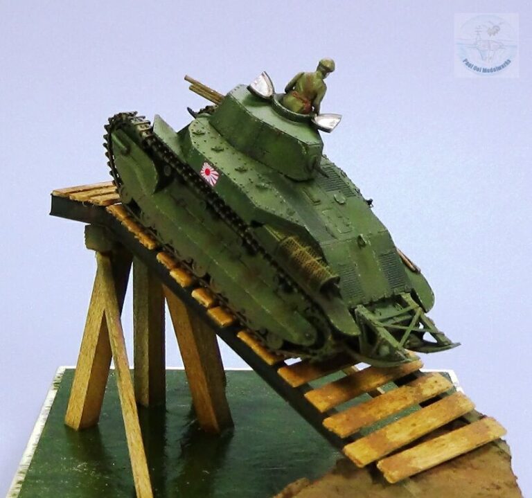 Japanese Blitzkrieg – Type 89 Medium Tank (八九式中戰車) approaching Shanghai ...