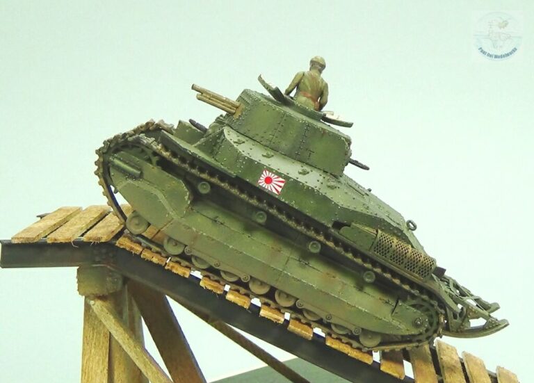 Japanese Blitzkrieg – Type 89 Medium Tank (八九式中戰車) approaching Shanghai ...