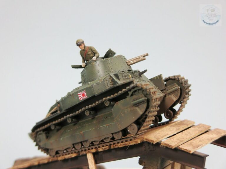 Japanese Blitzkrieg – Type 89 Medium Tank (八九式中戰車) approaching Shanghai ...