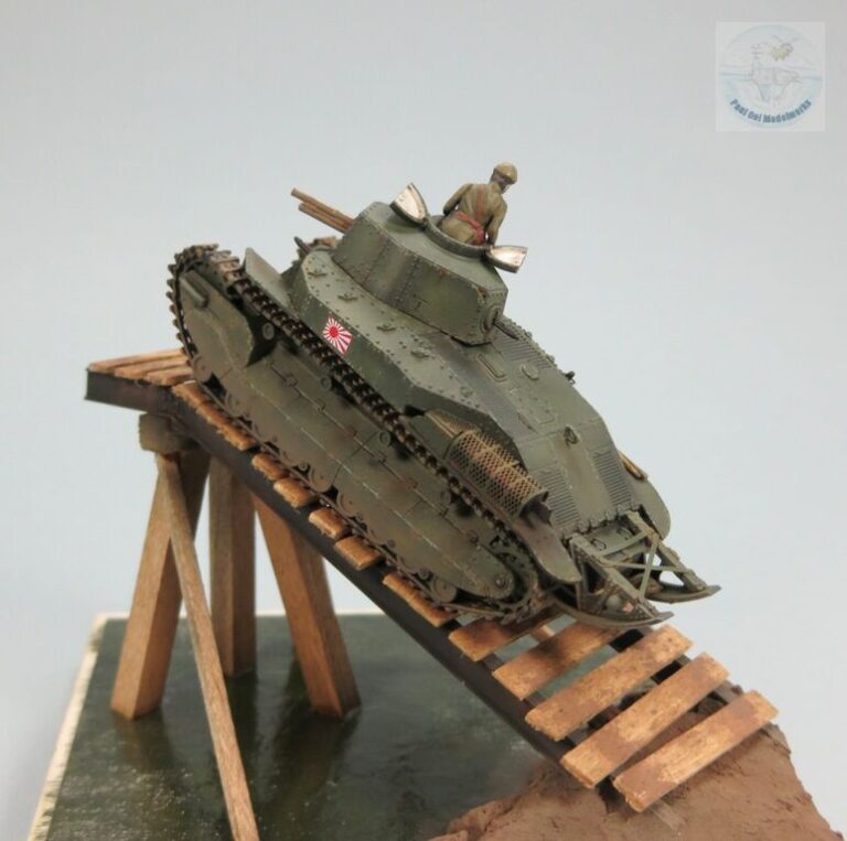 Japanese Blitzkrieg – Type 89 Medium Tank (八九式中戰車) approaching Shanghai ...