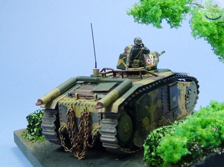 Char B1 bis Tank – The French Behemoth