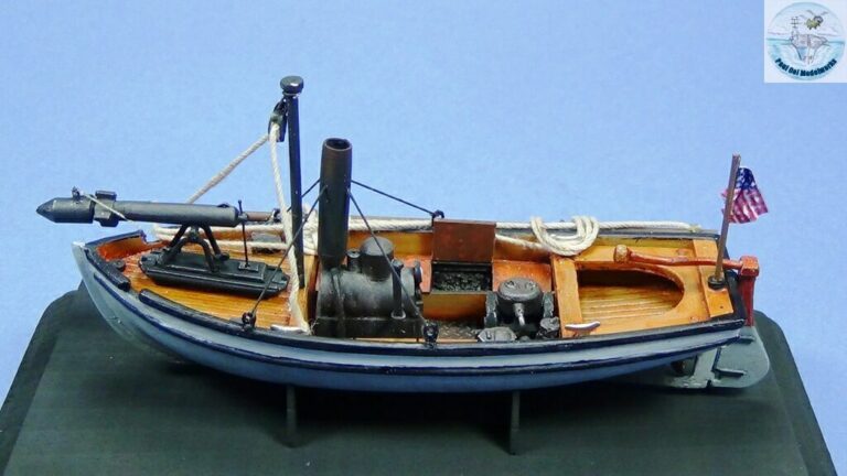 Lt. Cushing’s Union Steam Picket Boat Number One, October 1864