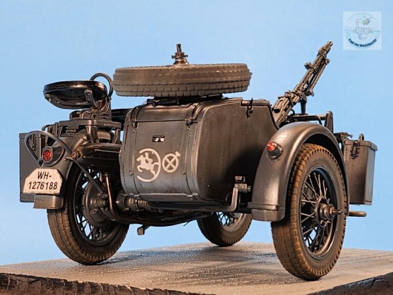 BMW R75 Motorbike and Sidecar – The Wehrmacht’s War Horse