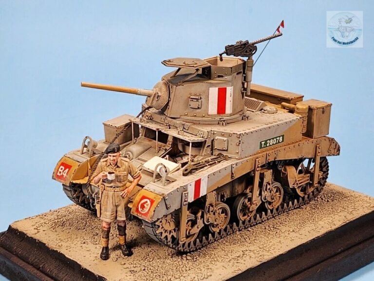 Light and Mighty Tanks of WW2 – Academy’s M3 Stuart “Honey”