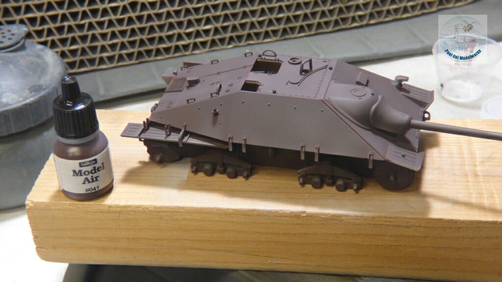 Tutorial 15 – Painting German Red Oxide Finish for WW2 Tanks